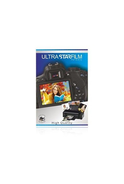 Ultra Starfilm 100 Adet A4 Parlak Kuşe Kağıt 120 Gram (Tüm Mürekkepli Yazıcılar İçin) Ultra Starfilm 100 Adet A4 Parlak Kuşe Kağıt 120 Gram (Tüm Mürekkepli Yazıcılar İçin)