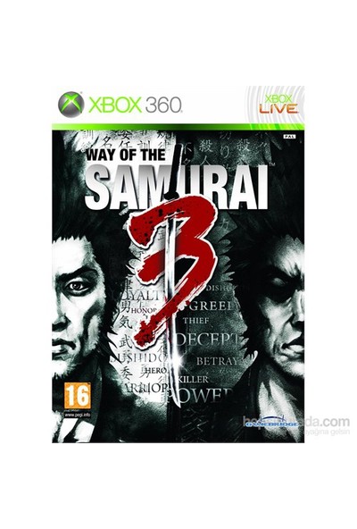 Sega Xbox 360 Way Of The Samuraı 3