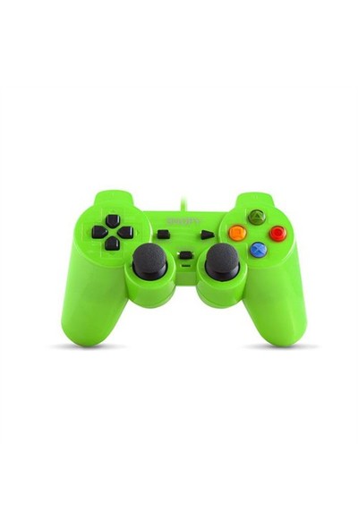 Snopy Sg-302 Yeşil Usb 1.8M Kablo Joypad Snopy Sg-302 Yeşil Usb 1.8M Kablo Joypad