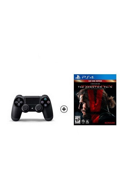 Sony Ps4 Dualshock 4 + Metal Gear Solid V The Phantom Pain Ps4 Oyun Sony Ps4 Dualshock 4 + Metal Gear Solid V The Phantom Pain Ps4 Oyun