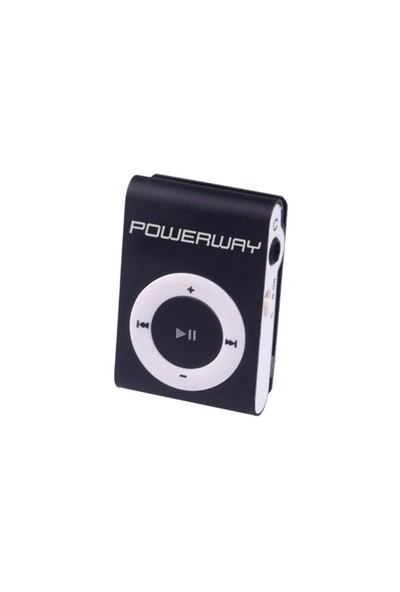Powerway DRN-X08 4GB MP3 Player - Siyah Powerway DRN-X08 4GB MP3 Player - Siyah