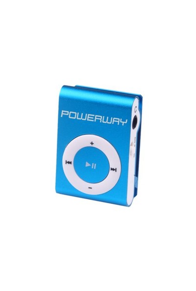 Powerway DRN-X08 4GB MP3 Player - Mavi