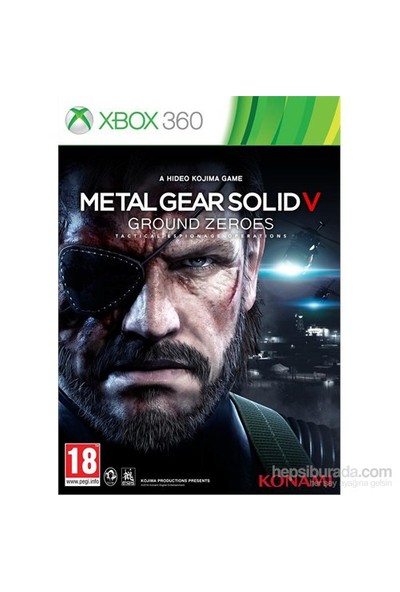 Metal Gear Solid V: Ground Zeroes Xbox 360 Metal Gear Solid V: Ground Zeroes Xbox 360