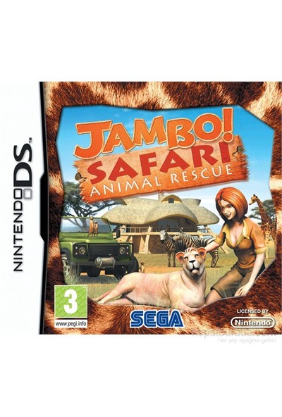 Sega Ds Jambo Safarı Anımal Rescue Sega Ds Jambo Safarı Anımal Rescue