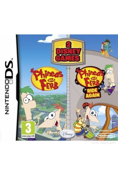 Disney Ds Phıneas And Ferb 2 Oyun