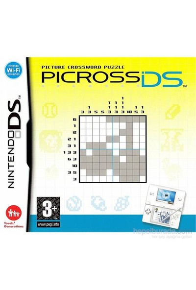 Nintendo Ds Pıcross Pıcture Crossword Puzzle