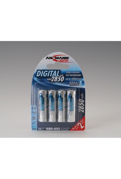 Ansmann Digital 2850mAh AA Pil (4'lü)