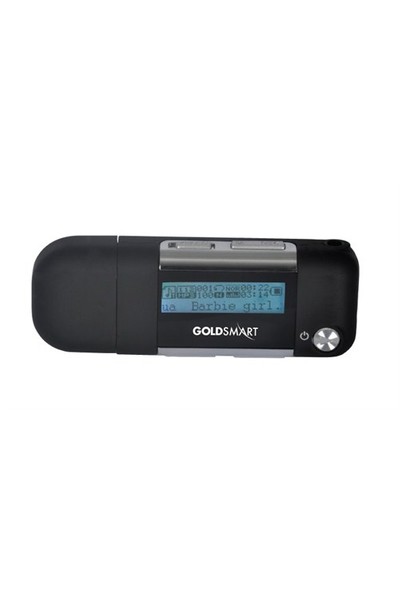 Goldsmart MP3-153 4GB Siyah Mp3 Player Goldsmart MP3-153 4GB Siyah Mp3 Player
