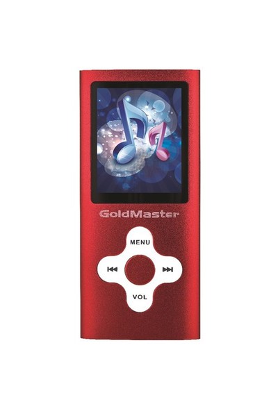 Goldmaster MP3-224 8 GB Kırmızı Mp3 Player