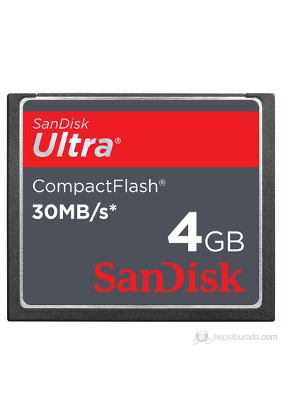 Sandisk 4 Gb Ultra Compact Flash Kart SDCFH-004G-U46 Sandisk 4 Gb Ultra Compact Flash Kart SDCFH-004G-U46