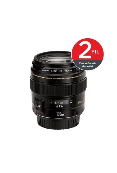 Canon EF100MM F2 USM Objektif