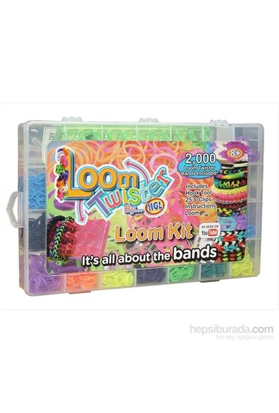 Loom Twister Lastik Bileklik Yapma Seti Loom Twister Lastik Bileklik Yapma Seti