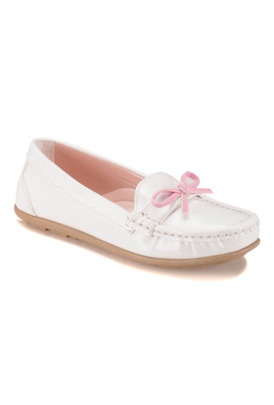 Pink Step A3335261 Beyaz Kız Çocuk Babet Pink Step A3335261 Beyaz Kız Çocuk Babet