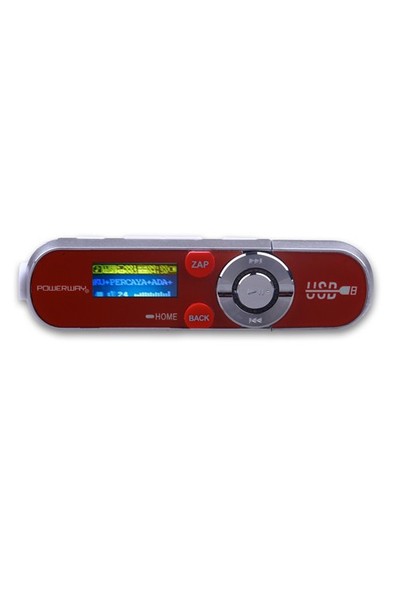 Powerway PW-011 4GB + FM Radyo + Ses Kayıt Mp3 Çalar