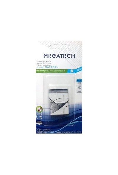 Megatech Mt-268 Nokıa Bl-5B Batarya Megatech Mt-268 Nokıa Bl-5B Batarya