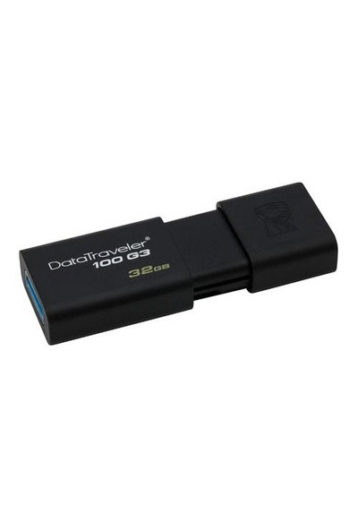 Kingston DataTraveler100 G3 32GB USB3.0 Usb Bellek (DT100G3/32GB) Kingston DataTraveler100 G3 32GB USB3.0 Usb Bellek (DT100G3/32GB)