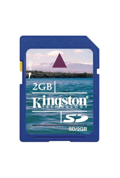 Kingston 2 GB Secure Digital Hafıza Kartı SD/2GB Kingston 2 GB Secure Digital Hafıza Kartı SD/2GB