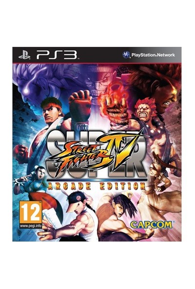 Super Street Fighter IV Arcade Edition PS3 Super Street Fighter IV Arcade Edition PS3