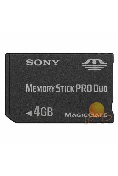 Sony 4 GB Memory Stick Pro DUO Hafıza Kartı MS-MT4G