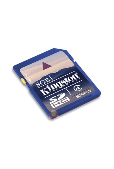 Kingston 8 GB Class 4 SDHC Hafıza Kartı SD4/8GB Kingston 8 GB Class 4 SDHC Hafıza Kartı SD4/8GB