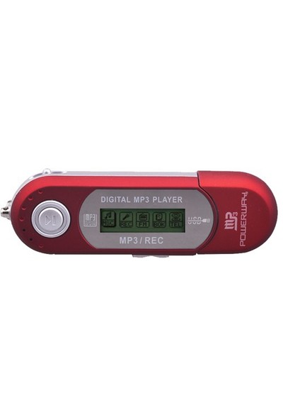 Powerway PW-01 2GB + 1.0” Ekran + FM Radyo + Ses Kayıt Mp3 Çalar Kırmızı Powerway PW-01 2GB + 1.0” Ekran + FM Radyo + Ses Kayıt Mp3 Çalar Kırmızı