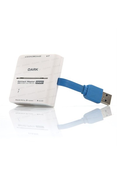 Dark UCR301 USB3.0 SDXC/SDHC/MicroSD/M2/CF/MS PRO DUO Kart Okuyucu (DK-AC-UCR301) Dark UCR301 USB3.0 SDXC/SDHC/MicroSD/M2/CF/MS PRO DUO Kart Okuyucu (DK-AC-UCR301)