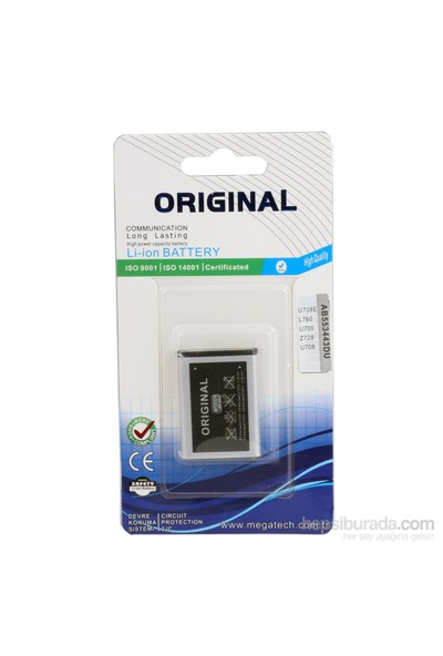 Megatech Mt-268 Samsung L760 Batarya