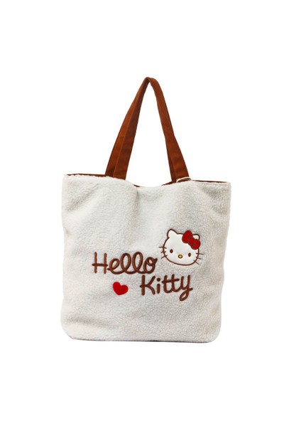 Hello Kitty 35236 Beyaz Kahverengi Kız Çocuk Omuz Çantası Hello Kitty 35236 Beyaz Kahverengi Kız Çocuk Omuz Çantası