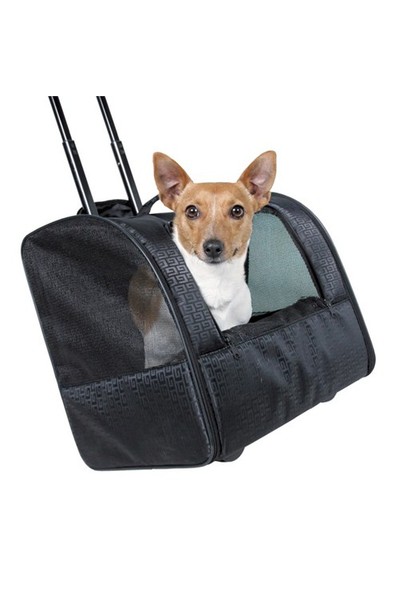 Trixie pet taşıma çantası 44x30x40cm siyah