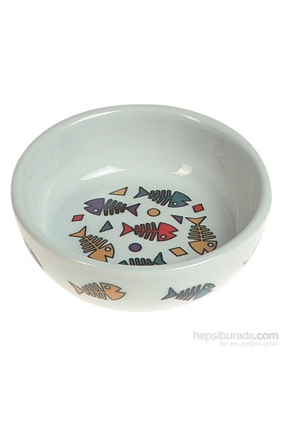 Karlie-Flamingo Kedi Porselen Mama Kabı Orta Karlie-Flamingo Kedi Porselen Mama Kabı Orta