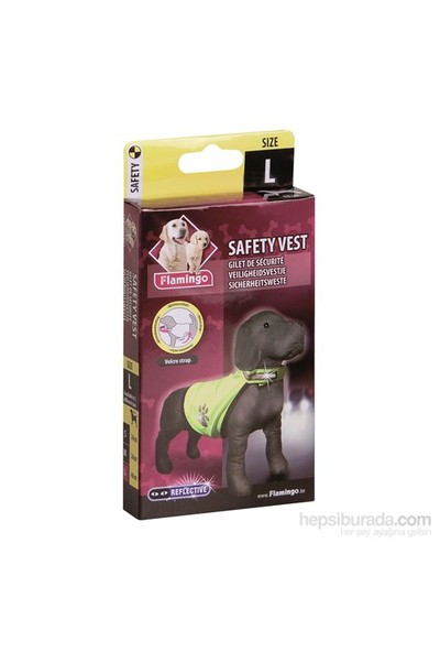 Karlie-Flamingo Köpek Güvenlik Yeleği L Karlie-Flamingo Köpek Güvenlik Yeleği L