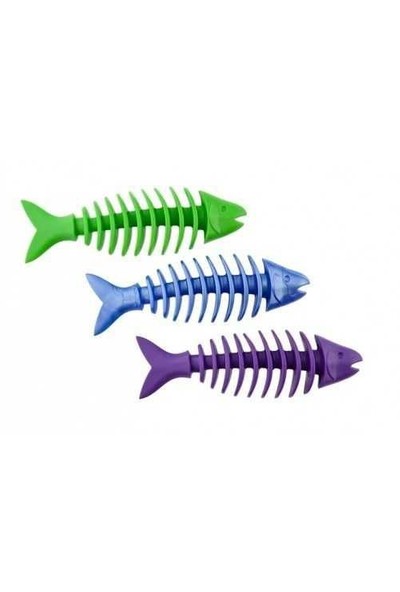 Dental Kauçuk Balık Kılçık Köpek Çiğneme Oyuncağı Sp-030