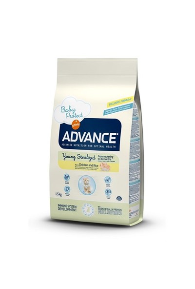 Advance Young Sterilized Kısırlaştırılmış Yavru Kedi Maması 1.5 Kg