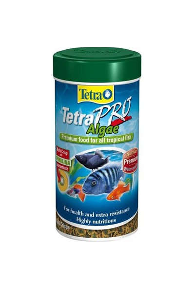 Tetra Pro Algae 250 Ml Balık Yemi Tetra Pro Algae 250 Ml Balık Yemi