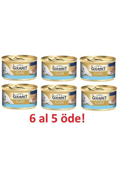 Purina Gourmet Gold Kıyılmış Ton Balıklı Konserve 85 Gr 6 Al 5 Öde! Purina Gourmet Gold Kıyılmış Ton Balıklı Konserve 85 Gr 6 Al 5 Öde!