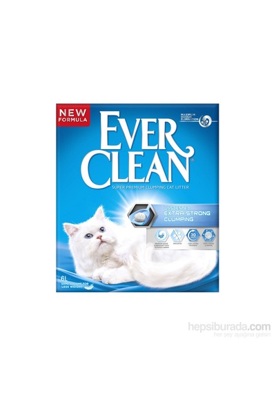 Ever Clean Ekstra Güçlü Kokusuz Kedi Kumu 6 Lt