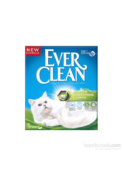 Ever Clean Ekstra Güçlü Kokulu Kedi Kumu 6 lt