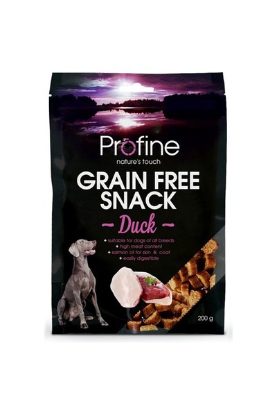Profine Grain Free Yarı Nemli Tahılsız Ördek Etli Leziz Köpek Ödülü 200 Gr fd* Profine Grain Free Yarı Nemli Tahılsız Ördek Etli Leziz Köpek Ödülü 200 Gr fd*