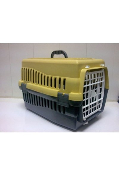 Petmaster Pet Master Kedi Taşıma Kabı Plastik Kapılı 47*30*31