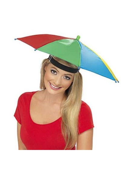 Uygun Gökkuşağı Kafa Şemsiyesi