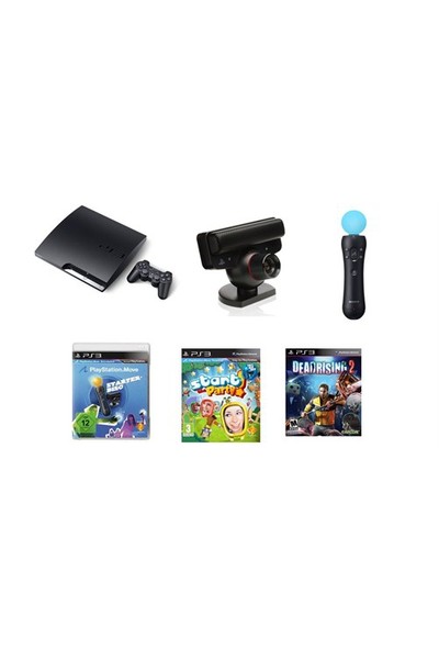 Sony Playstation 3 160 Gb Slim Konsol + Start the Party Türkçe Oyun + Dead Rising 2 Ps3 Oyun Sony Playstation 3 160 Gb Slim Konsol + Start the Party Türkçe Oyun + Dead Rising 2 Ps3 Oyun