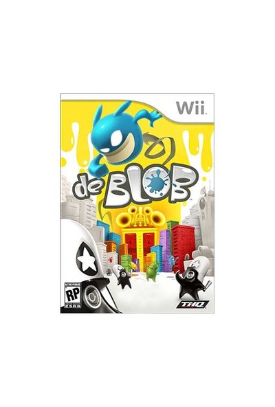 Wii De Blob Sw + Wii Nunchuck Hediyeli
