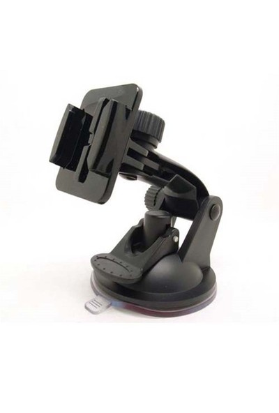 Knmaster Sjcam Düz Giriş Vantuz / Vakumlu Bağlantı Aparatı