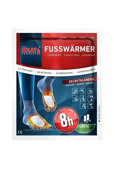 The Heat Company Fusswarmer - Ayak Isıtıcısı Yapışkanlı (Çiftli)