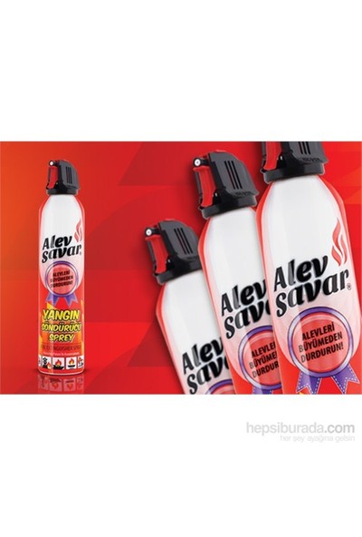 Alevsavar Yangın Söndürücü Sprey 300 ML