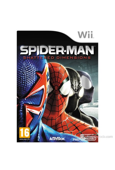 Spıderman Shattered Dımensıons Wii Spıderman Shattered Dımensıons Wii