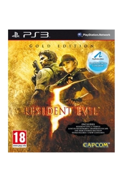 Resident Evil 5 Gold Edition PS3 Resident Evil 5 Gold Edition PS3