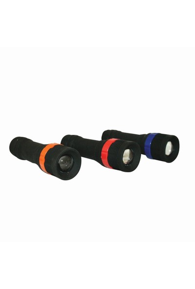 Vardem Kaucuk Kaplı Cep Feneri (Flashlı Uzunluk Ayarlı)