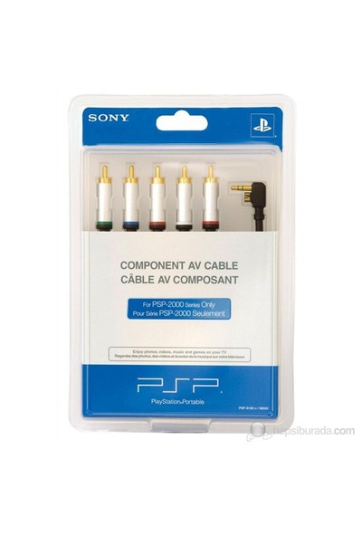 Tasco Sony PSP Uyumlu PP2003B Component Kablo Tasco Sony PSP Uyumlu PP2003B Component Kablo
