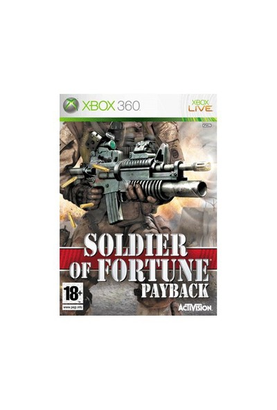 Soldier Of Fortune Payback Xbox Soldier Of Fortune Payback Xbox